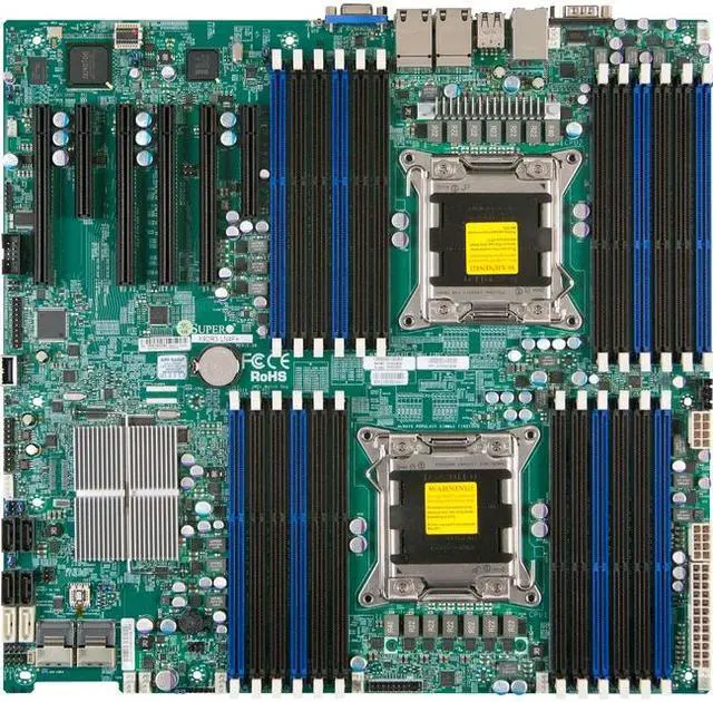 Supermicro X9DR3-LN4F+ Server Motherboard - Intel C606 Chipset - Socket ...