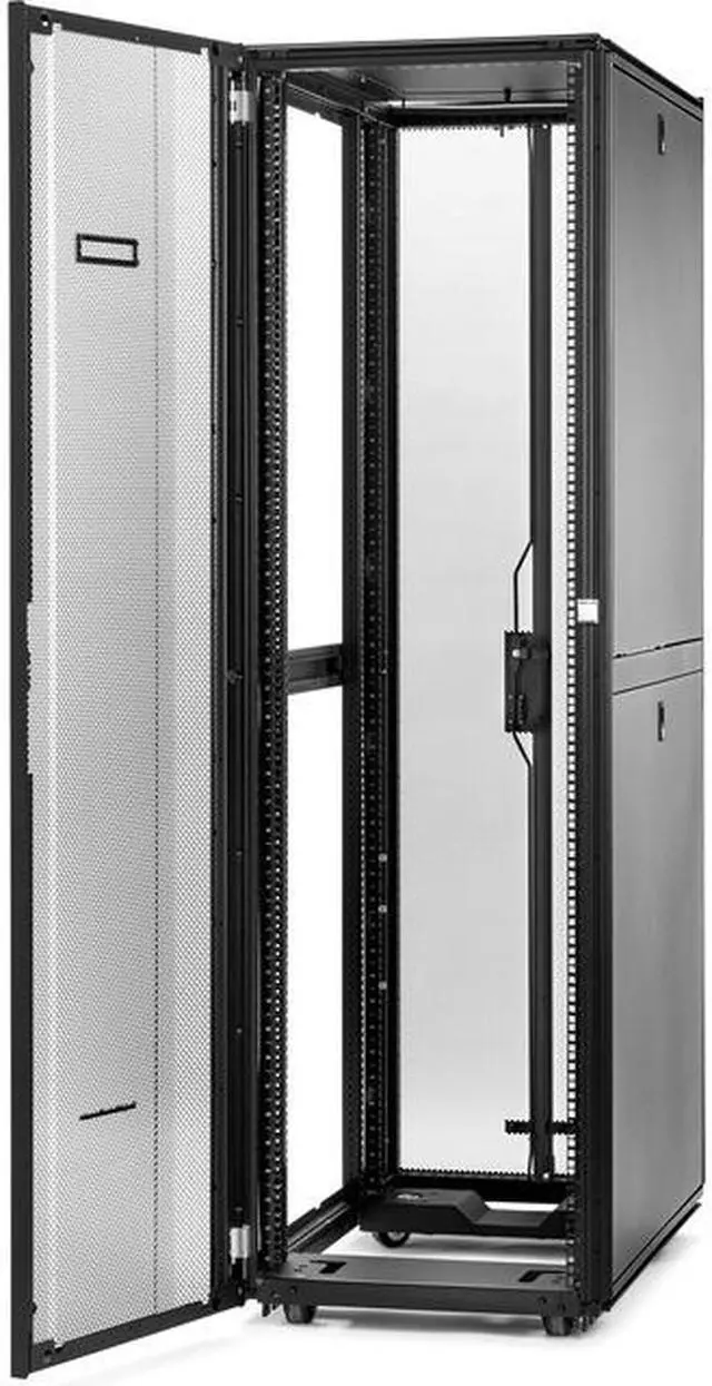 HP P9K08A 600Mm X 1075Mm G2 Kitted Advanced Shock Rack - Rack - Black ...