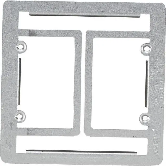 Black Box WP275 Flush Mount Adapter Double Gang Metal - Newegg.com