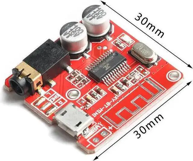 Bluetooth Audio Receiver Board Bluetooth 5.0 MP3 Lossless Decoder Board Wireless Stereo Music Module 3.7 5V XY BT Mini Red Newegg