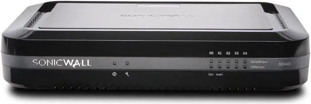 SonicWall SOHO 250 Network Security/Firewall Appliance - 5 Port - 10 ...