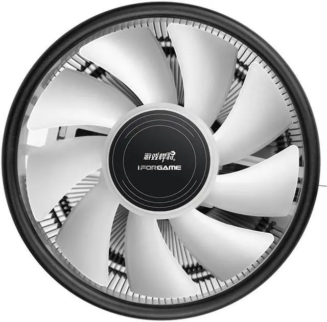 IFORGAME T300 RGB CPU Air Cooler, High Airflow Hydraulic Bearing, PWM ...