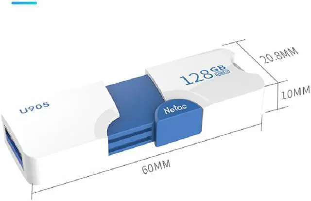 Netac U905 USB Flash Drive 256G 128G 64G 32G 2-in-1 USB 3.0 Thumb Drive Memory Sticks Mini USB ...