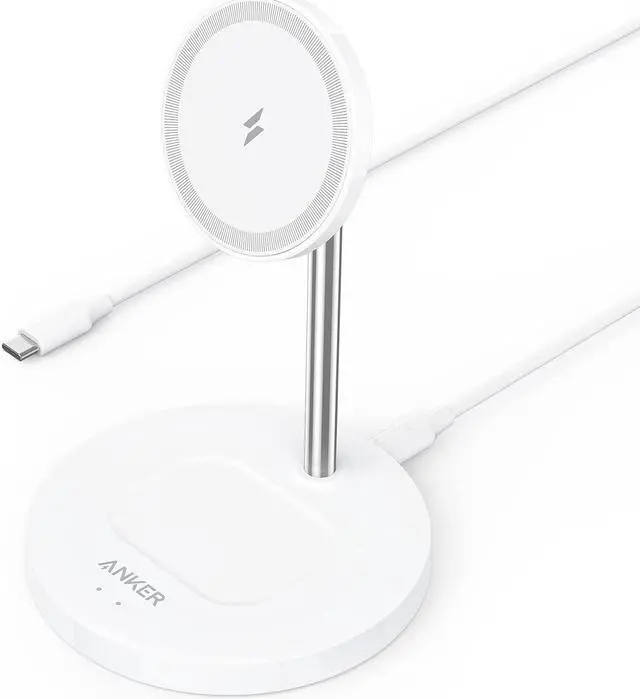 Anker iPhone 16 Wireless Charging Stand, PowerWave 2-in-1 Magnetic ...