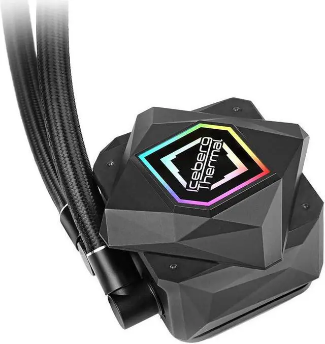 Iceberg Thermal IceFLOE Oasis 240mm AIO CPU Liquid Cooler - Close-Loop ...