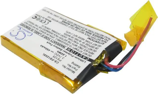Battery for Philips GoGear Flash Audio Player SA3115 SA3125 SA3125/37 ...