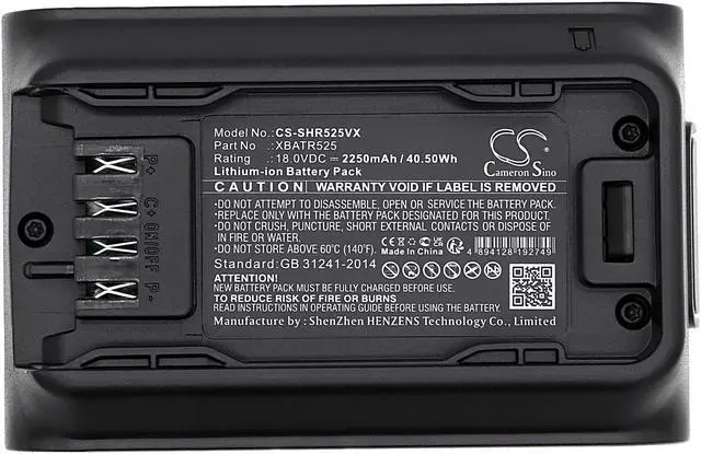 Estry Battery Replacement for Shark IW1120C IW1120 IW3120C Detect Pro ...