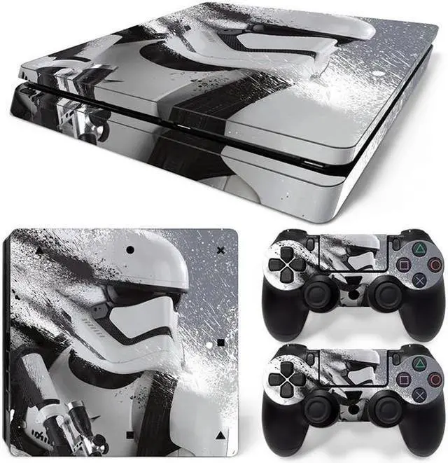 Star Wars Skin Sticker Console Game Protective Film for Slim PS4 ...