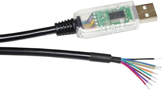 FT232RL CHIP USB TO RS422 FULL DUPLEX 9 CORE 9PIN WE WIRE END SERIAL ...