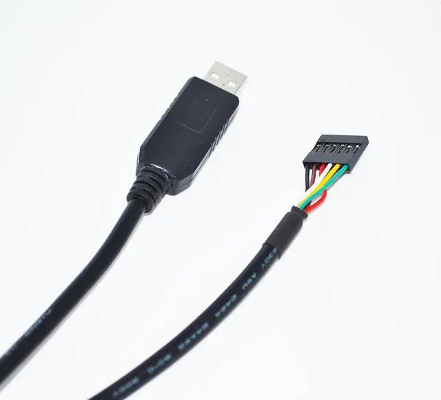 FT232RL CHIP USB TO 6 WAY 0.1" PITCH SINGLE-IN-LINE SIL 6PIN JUMPER ...