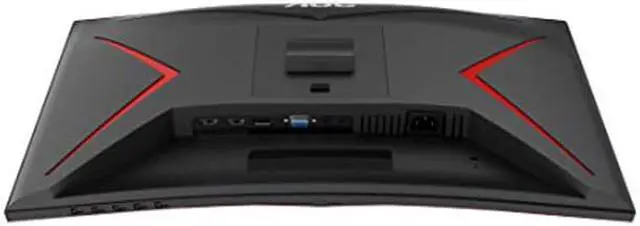AOC C24G1A 24" Curved Frameless Gaming Monitor, FHD 1920x1080, 1500R ...