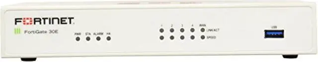 Fortinet Fortigate-30E 5 Port RJ45 Ge Ethernet Technology (FG-30E ...
