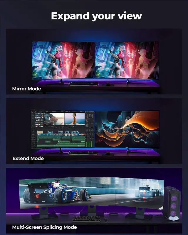 DisplayPort 2.1 Cable 10FT DP 2.0 Cable [16K@60Hz 8K@120Hz 4K@240Hz 2K ...