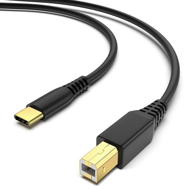 Usb Cable 20ft USB C Printer Cable - USB B To C/A Compatible With ...