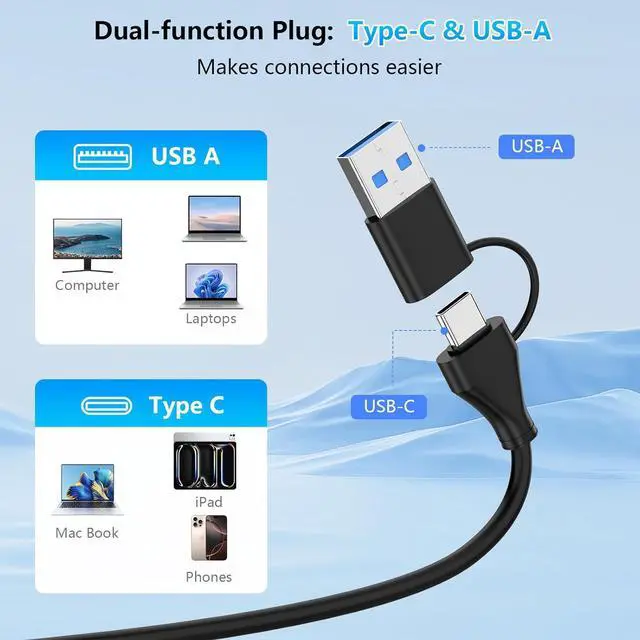 CFexpress Type B Card Reader with USB 3.2 (Gen 2) 10Gbps USB-C&USB-A 2-in-1 Type B CFexpress ...