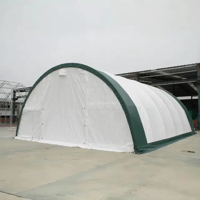 Single Truss Arch Storage Shelter W30'xL40'xH15' 11oz PE - Newegg.com