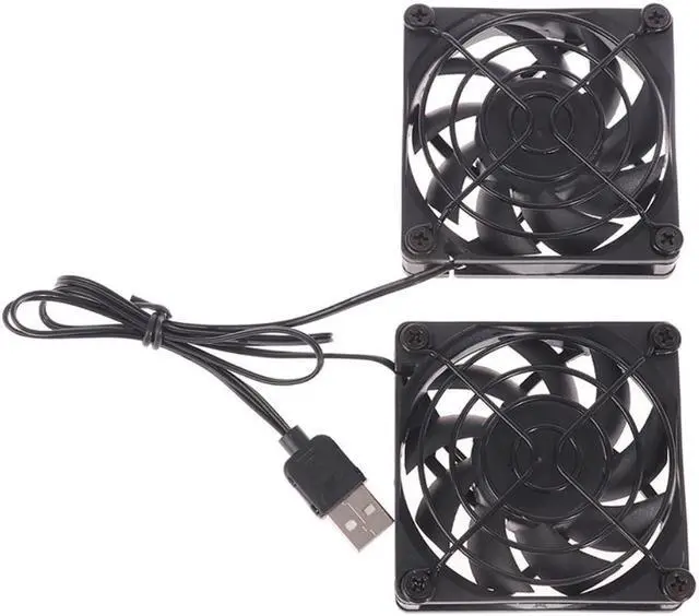 USB Cooling Fan 70x70x15mm 5V 0.2A For ASUS RT-AC68U/AC86U/AC87U/R8000 ...