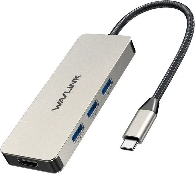 7-in-1 USB C Dock, Multiport Adapter with 4K HDMI Output, 100W PD Input ...