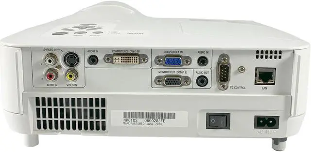 Refurbished: NEC NP610S 3LCD Projector Short-Throw XGA Conference Room ...