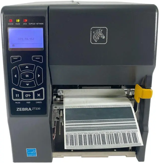 Zebra Zt230 Direct Thermal Usb Ethernet Serial Label Printer Zt23042