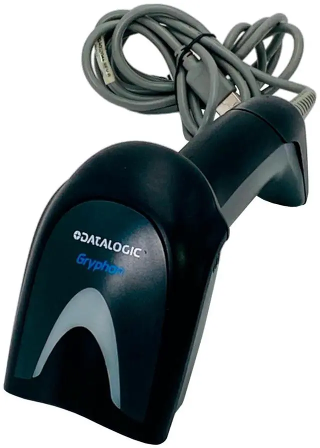 Refurbished: Datalogic Gryphon GD4130-BK Corded Barcode Scanner Reader ...