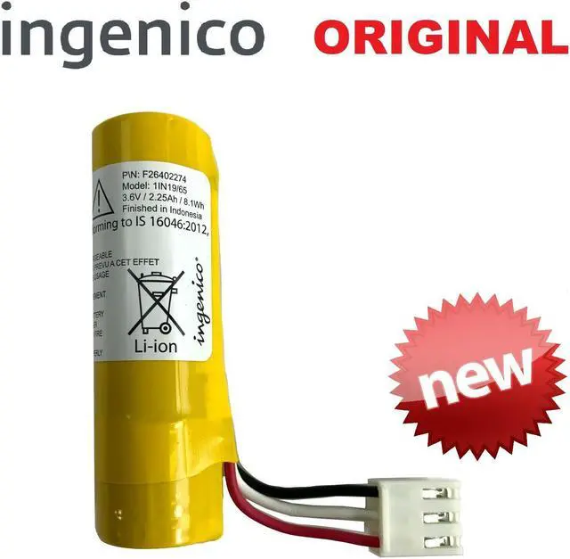 NEW Genuine Ingenico Battery for iWL220 iWL250 iWL255 iWL251 iWL252 ...