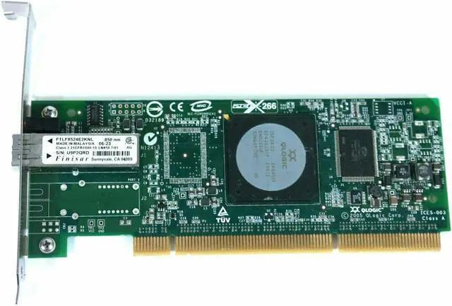 Refurbished: QLogic ISP2422 Fiber Network Card Finistar FTLF8524E2KNL ...