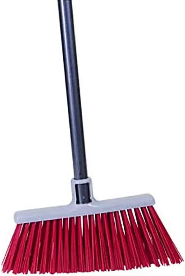 Quickie Angle Broom,Head and Handle,11-1/2",Red HAWA 7576ZQK - Newegg.com
