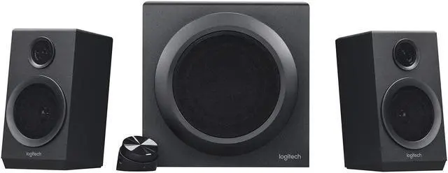 Logitech Z333 2.1 Speakers - 40W RMS / 80W Peak Power - Newegg.com
