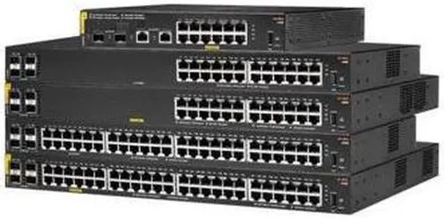 JL677A Aruba 6100 24G Class4 PoE 4SFP+ 370W Switch - 24 Ports ...