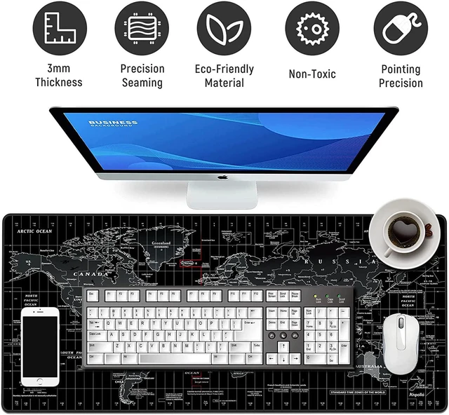 Extended Large Speed Gaming Mouse Pad Gaming XXL Large Carpet Mouse Mat ...