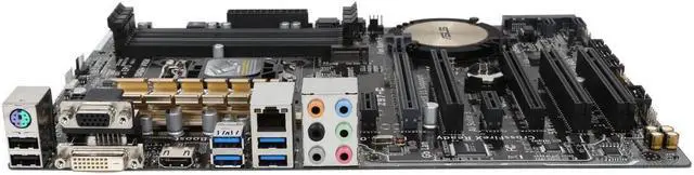 Refurbished: ASUS Z97-C LGA 1150 Intel Z97 HDMI SATA 6Gb/s USB 3.0 ATX Intel Motherboard ...