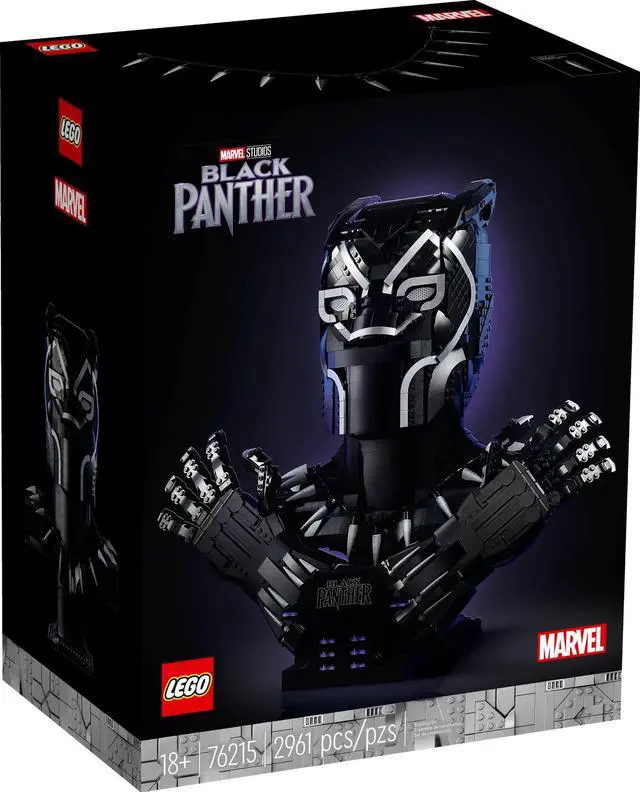 international version marvel Series 76215 Black Panther Number of parts ...