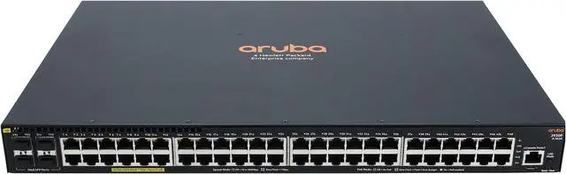 HPE Aruba (JL262A) ABA 2930F 48G PoE+ 4 SFP Switch - Newegg.com