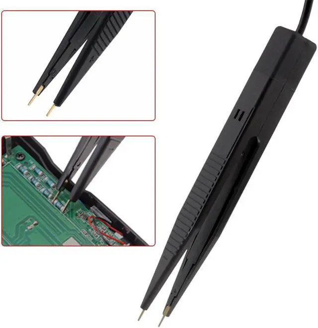 SMD Chip Component LCR Testing Tool Multimeter Pen Tweezer - Newegg.com