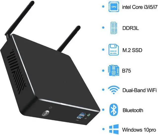 PC Core i3/i5/i7 8GB RAM 128GB/256GB Windows 10 System HDMI-Compatible ...