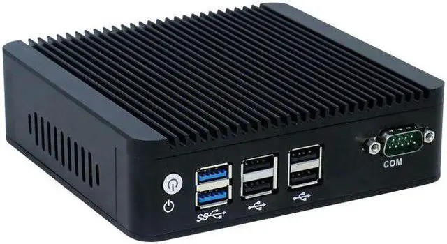 Case Intel Pentium N3700 Quad Core 1.6GHz Dual Lan 2*HD Ports Windows10 ...