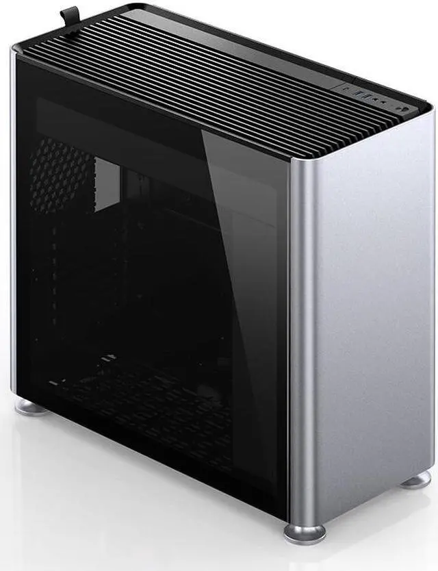 JONSPLUS i400 SG ATX Mid Tower Computer Case,Simplicity Design Glass ...