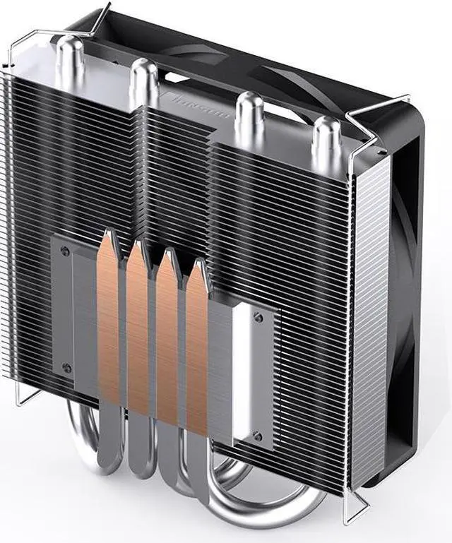 JONSBO HP400S BLACK Mini CPU cooling Fan, Top Flow CPU Cooler , All-in ...
