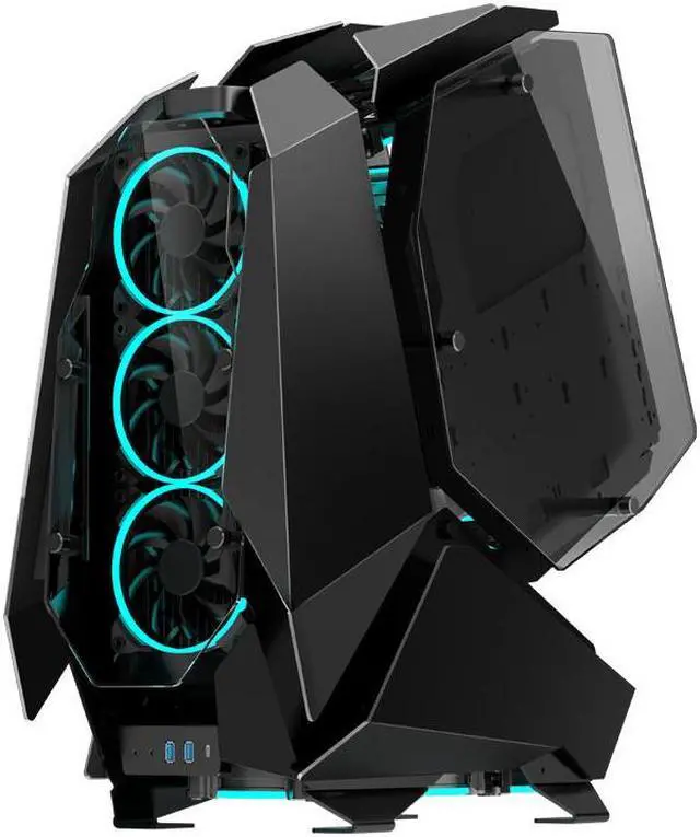 JONSBO MOD5 Black Open Type ATX Mid Tower GAMING Computer Case, E ...