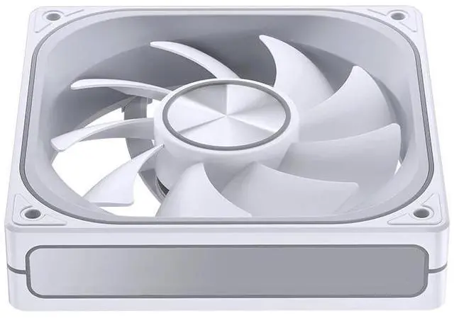 JONSBO ZA-120WR PC Case Fan, Silent Computer Fan with 4-Sides Infinity ...