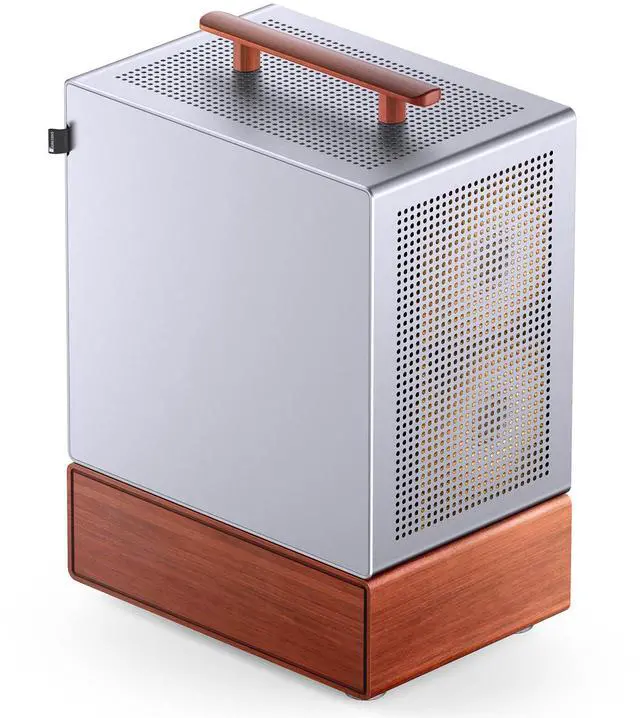 JONSBO T7 Micro ATX PC Case, Aluminum Chassis, with Multifunctional ...