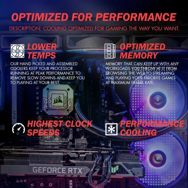 Gigatech Gaming Titan 5 Gaming PC Desktop Bundle - AMD Ryzen 5 9600X ...