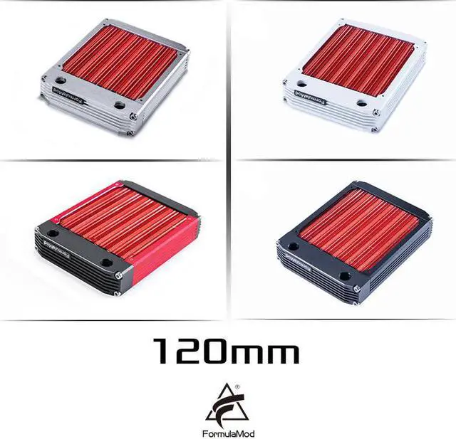 FormulaMod 360mm Radiator Copper 120mm 30mm Thickness 120mm Fan Water ...