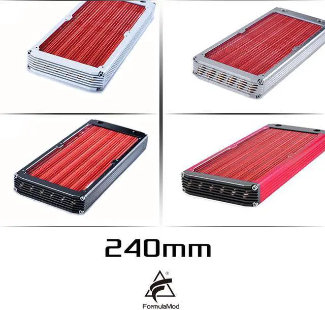 FormulaMod 240mm Radiator Copper 240mm 30mm Thickness 120mm Fan Water ...
