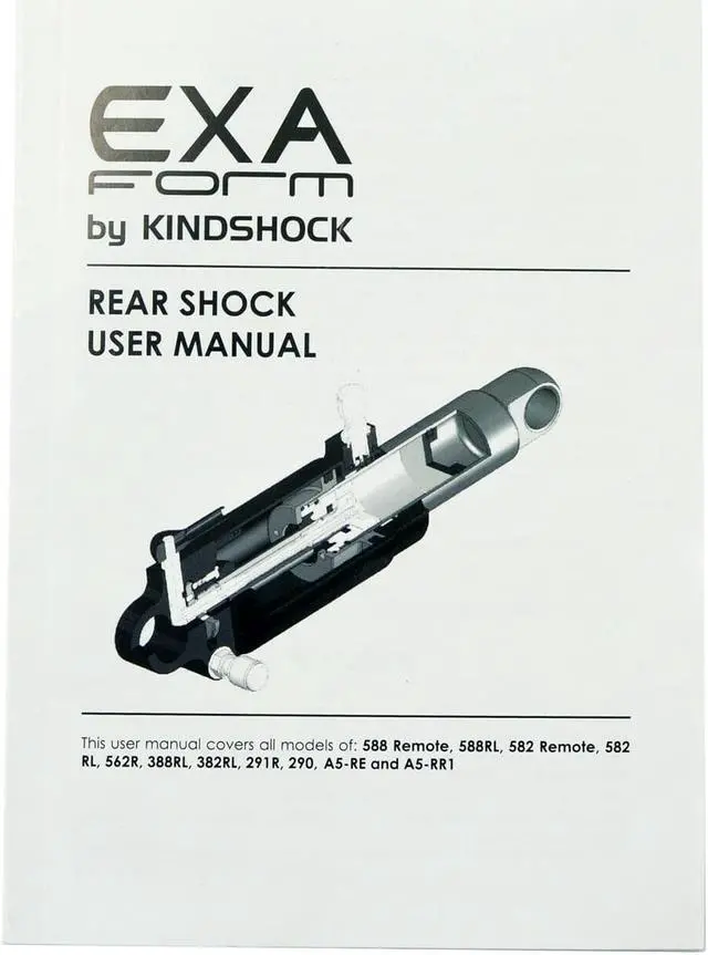 KIND SHOCK KS EXAForm 388RL Adjustable Oil Spring Rear Shock 165mm 750 ...