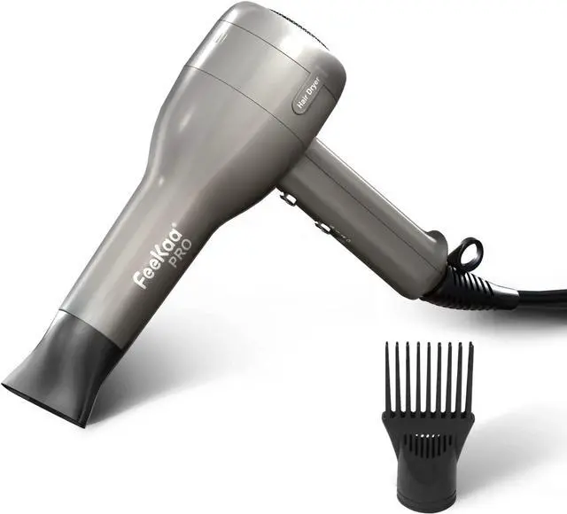 Fast Hair Dryer 1875W, Ultra Fast Drying Blowdryer, Powerful DC Motor ...