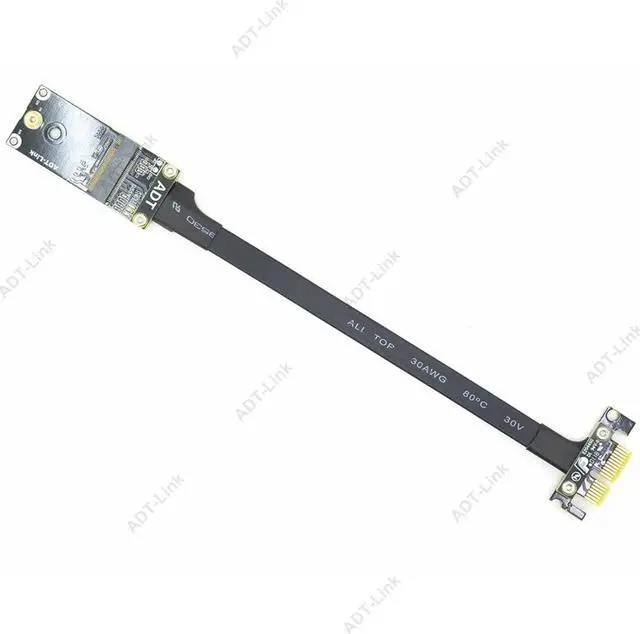 Weastlinks M.2 WiFi (Key A.E.) to PCIe x1 extender adapter extension ...