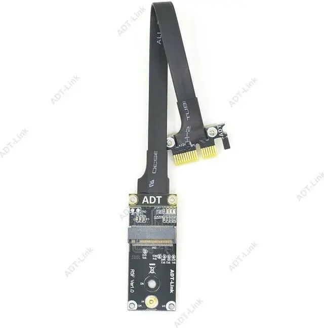 Weastlinks M.2 WiFi (Key A.E.) to PCIe x1 extender adapter extension ...
