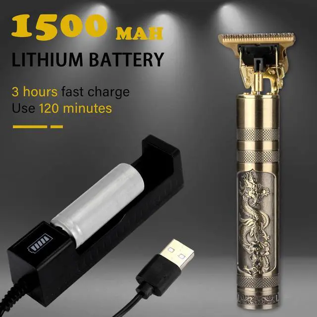 DOTSOG Hair Clippers for Men,Cordless Hair Trimmer Waterproof T-Blade ...